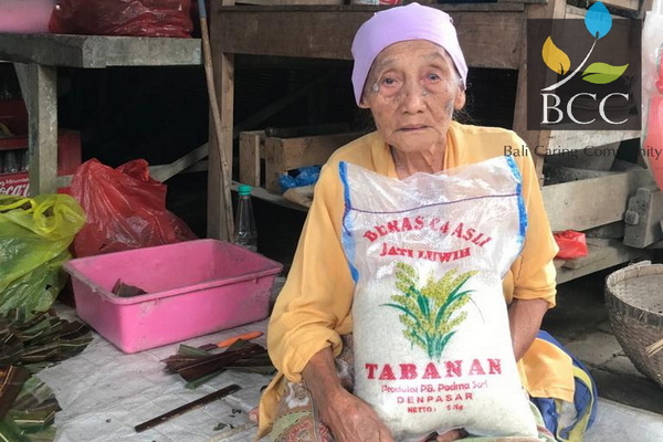 Rice assistance at Br. Pangkung Tanah, Melaya Village, Jembrana – Bali ...